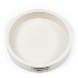 Tray RM Classic Monogram Mini, White | Rivièra Maison