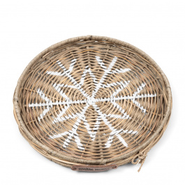 Rattan Tray Snowflake | Rivièra Maison